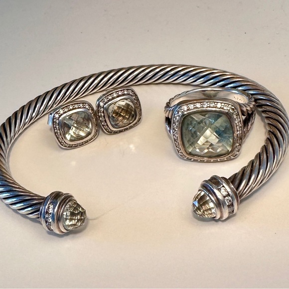 Jewelry | David Yurman Prasiolite Set | Poshmark
